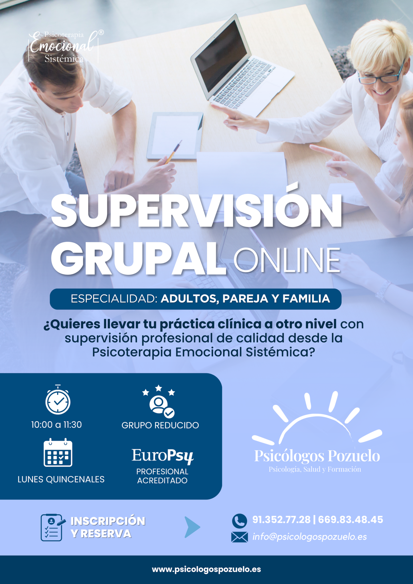 Grupo de supervisión - Psicólogos Pozuelo en Pozuelo de Alarcón - 91 ...